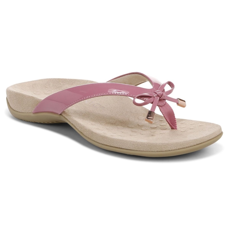 Bella Toe Post Sandale Rhubarbe Vionic [VIONICFR1356] : Chaussures de ...
