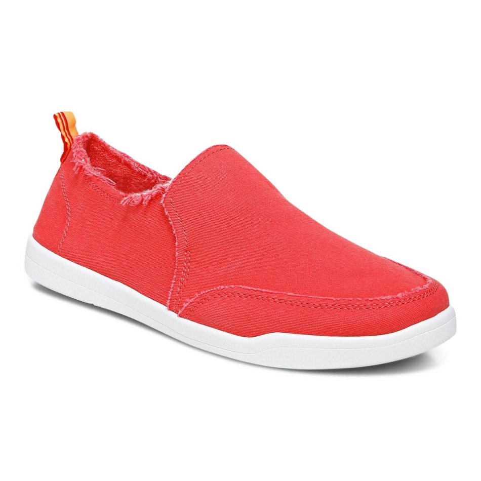 Beach Malibu Slip On Sneaker: Canvas Poppy Canvas Vionic [VIONICFR1074 ...