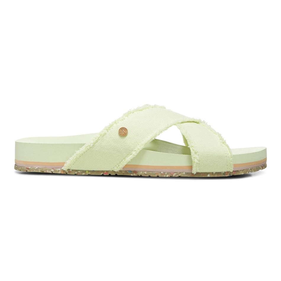 Plage Panama Sandale Vionic Pale Lime [VIONICFR1305] : Chaussures de ...